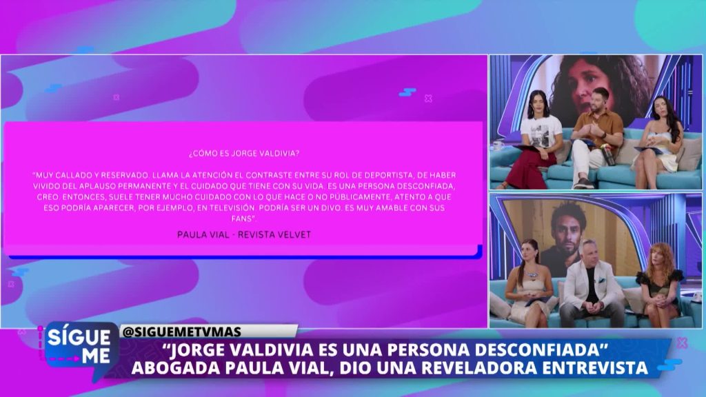 REVELADORA ENTREVISTA de la abogada de Jorge Valdivia