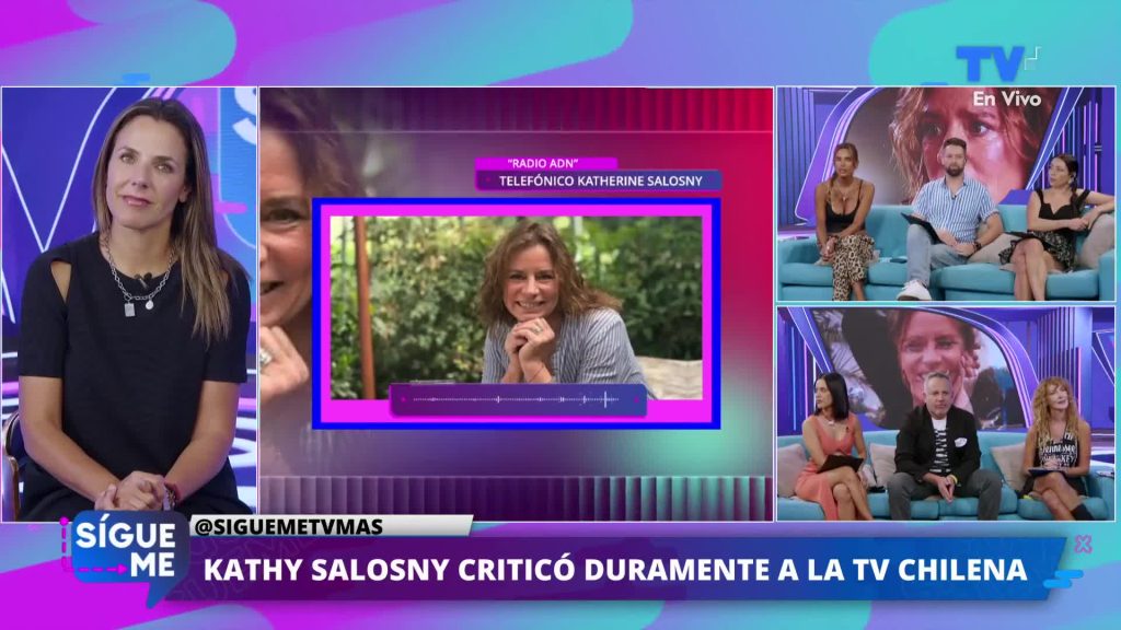 Kathy Salosny LANZA DURA CRÍTICA a la TV chilena